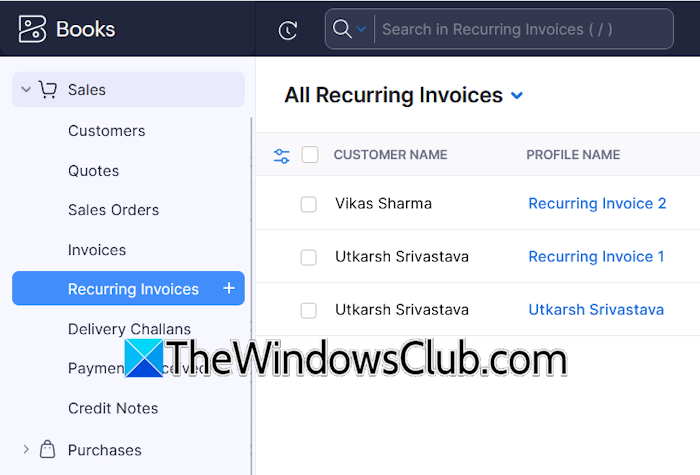 Automate recurring invoices & payment reminders in Zoho Books