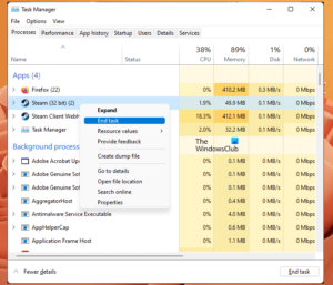 Unable to locate a running instance of Steam Dayz