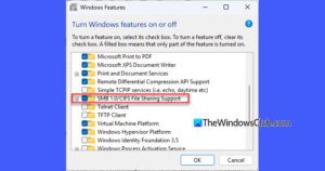 Windows Features you can turn off in Windows 11