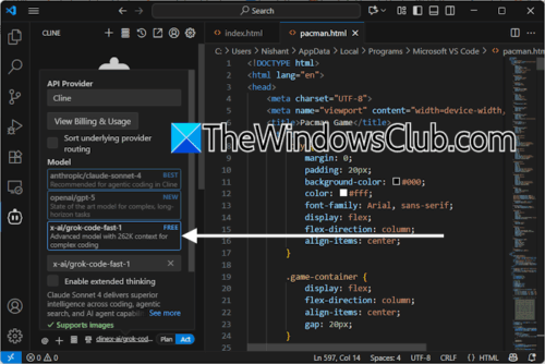How to use Grok Code Fast 1
