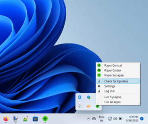 Razer Synapse not opening on startup in Windows 11