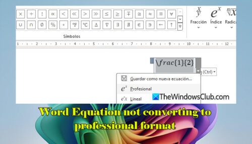 How to convert ODT to Word in Windows 11/10?