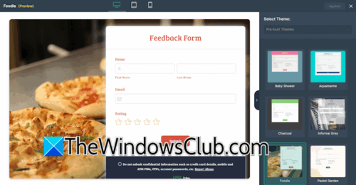 Build And Embed Forms And Collect Responses Using Zoho Forms