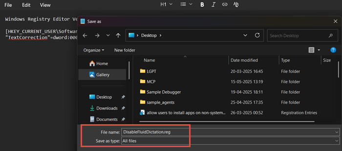 Turn on or off Fluid Dictation in Voice Access on Windows 11