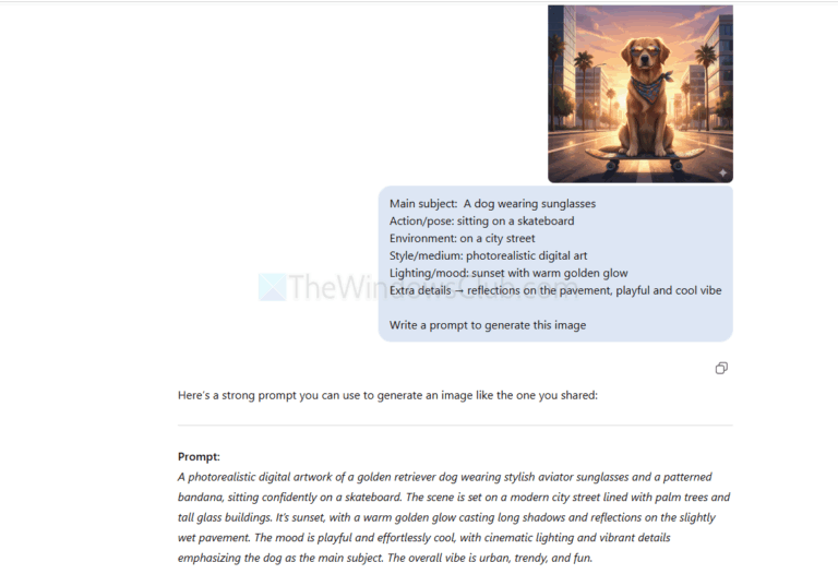 How to convert Images into AI text prompts?
