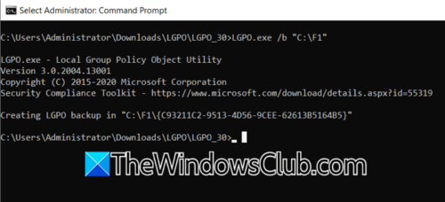 Fix System Image Backup error 0x807800A1, 0x800423F3 on Windows