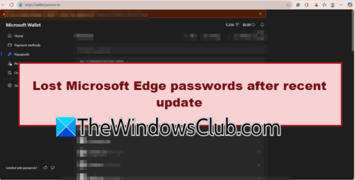 How to disable Save Password option in Edge using Registry Editor