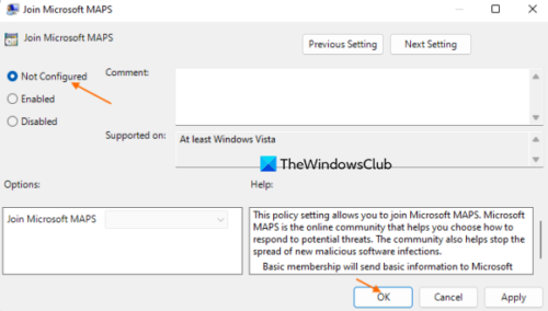 Cloud-delivered protection is off, Your device may be vulnerable