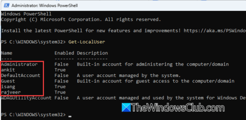 How to find Computer Username and Password in Windows 11