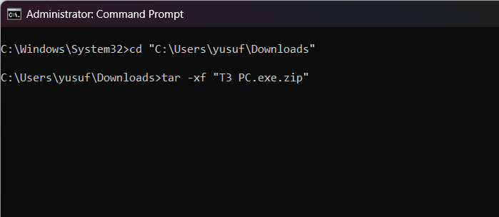 Error 0x8000FFFF Catastrophic Failure extracting ZIP file