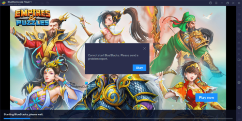 BlueStacks is not opening or launching on PC