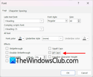 PowerPoint keeps typing in capital letters
