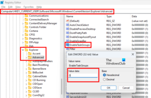 Show or hide Snapped windows when you hover over Taskbar apps