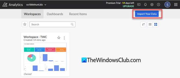 How to connect Data Sources in Zoho Analytics?