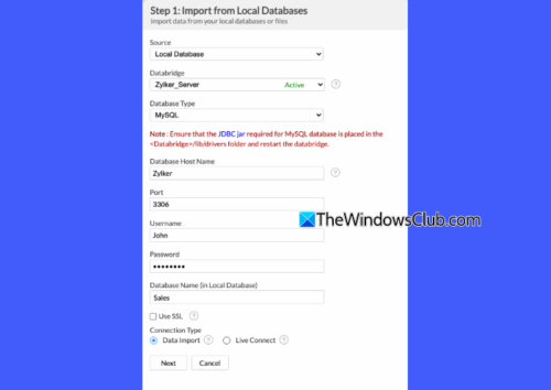 How to connect Data Sources in Zoho Analytics?