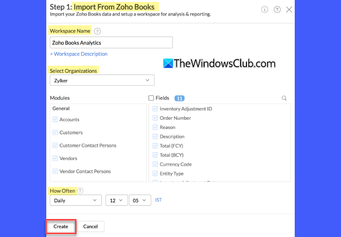 How to connect Data Sources in Zoho Analytics?