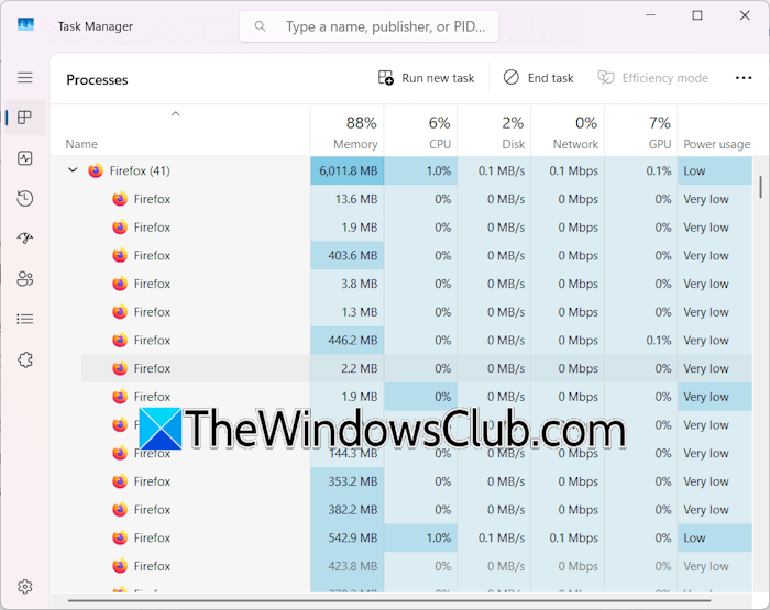Multiple processes of the same program running on Windows 11