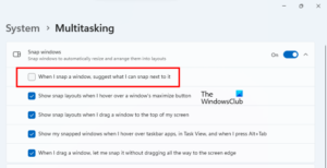 How to show Edge tabs when snapping on Windows 11