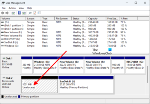 Hard Disk Partition not showing up in Windows 11