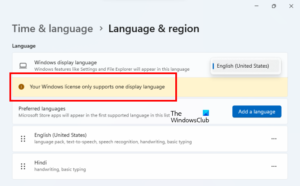 How to change the language of Widgets in Windows 11