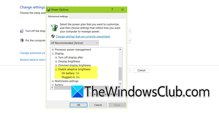 Screen brightness drops when using Remote Desktop in Windows 11