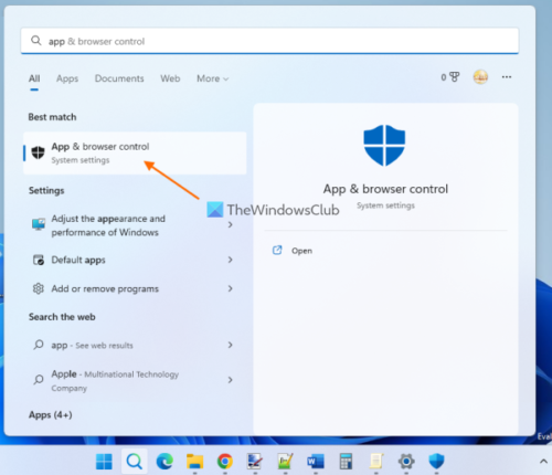 App and Browser Control Missing