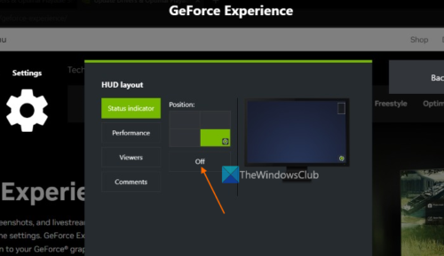 How to disable GeForce Experience in-game overlay