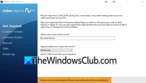 Elgato Video Capture not working on Windows 11