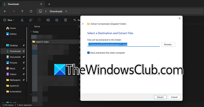 Use Nano11 to build a smaller Windows 11 ISO