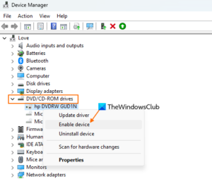 Valid ATAPI Device cannot be found in Windows 11/10