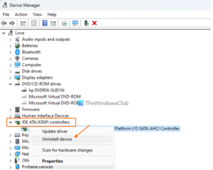 Valid ATAPI Device cannot be found in Windows 11/10