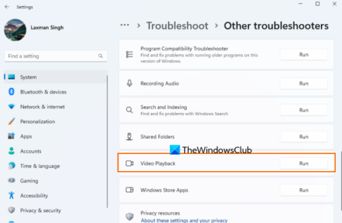 Fix 0x80070016 error in Movies & TV app in Windows 11