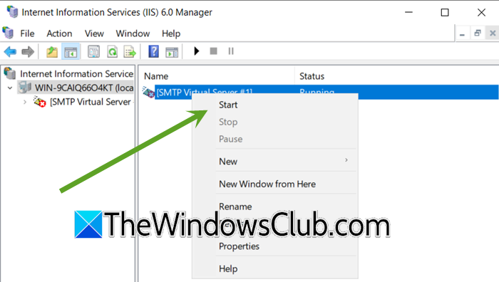 How to configure SMTP server in Windows Server Step by Step