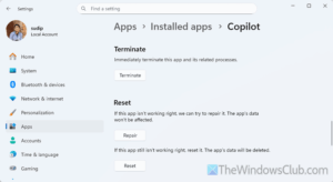Sorry, we ran into a problem loading this app Copilot error
