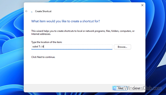 How to mount a Folder as a Drive in Windows 11