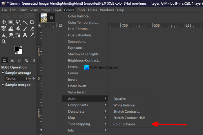 How to unblur an image or bring clarity in photos on a Windows PC