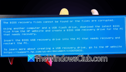 How to recover BIOS on laptop?