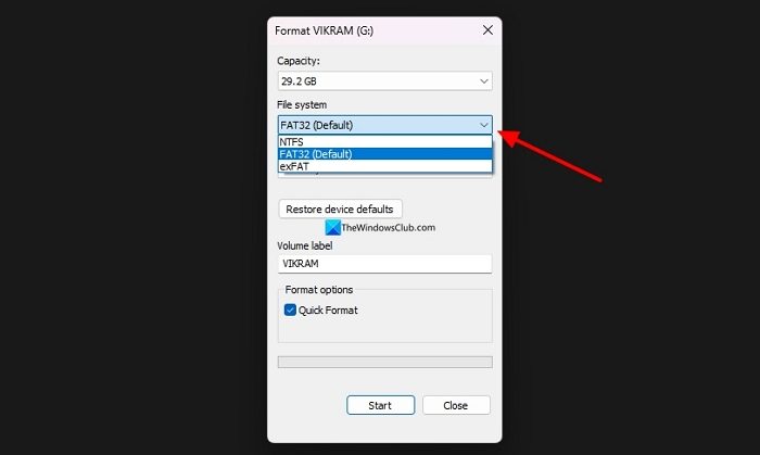SSD showing 0 bytes free after formatting in Windows 11