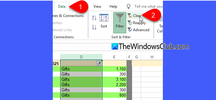 Excel Status Bar not showing Sum, Count or Average