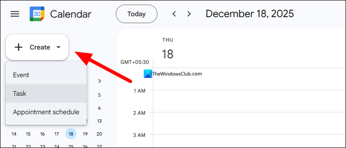 How to schedule Tasks on Google Calendar