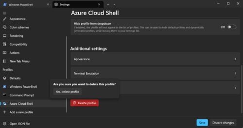 The terminal process failed to launch in VS Code
