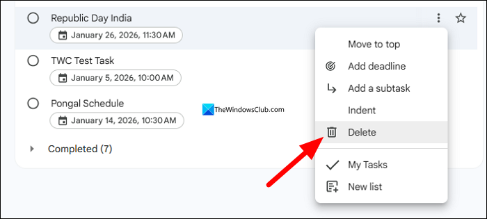 How to schedule Tasks on Google Calendar