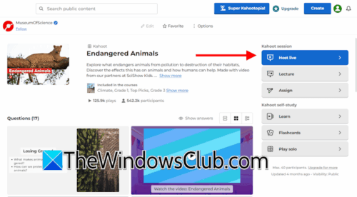 How to find and enter a Kahoot join PIN for live quizzes
