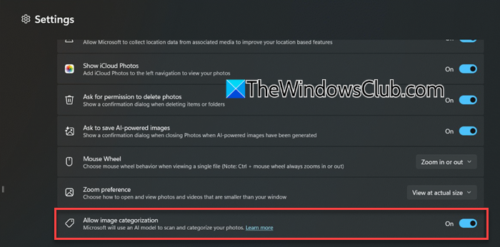 How to disable AI in Windows 11