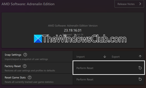 AMD Adrenalin keeps opening when I right click