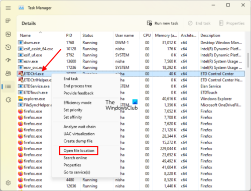 What is ETD Control Center and can I disable it?