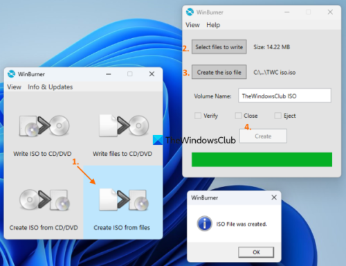 Best free ISO Maker tools for Windows 11/10