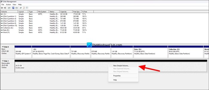 SSD showing 0 bytes free after formatting in Windows 11