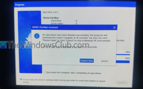 How to extend C drive in Windows 11 with unallocated space