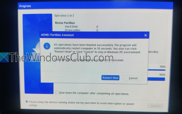 How to extend C drive in Windows 11 with unallocated space